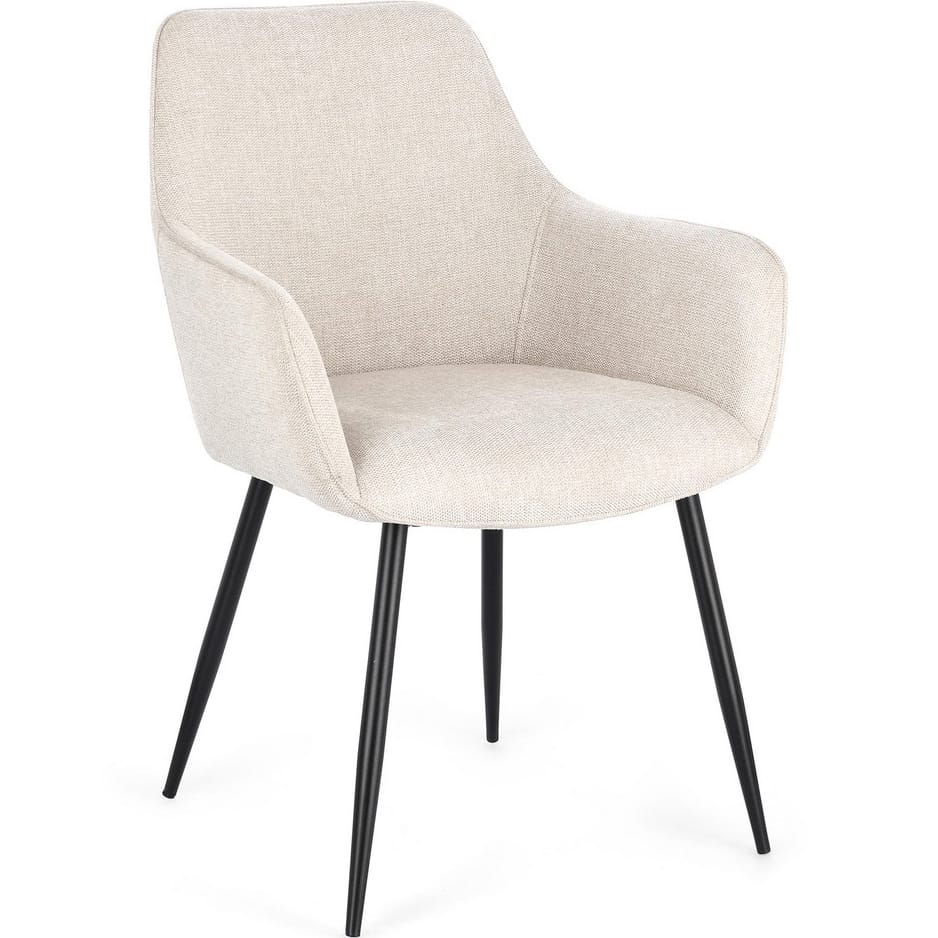 Fauteuil Cora beige | Chaises avec accoudoirs | Chaises | Meubles | mutoni möbel